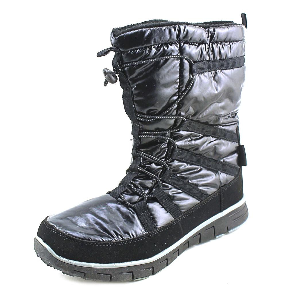 Khombu Womens Alta Closed Toe Ankle Cold Weather Boots - Walmart.com