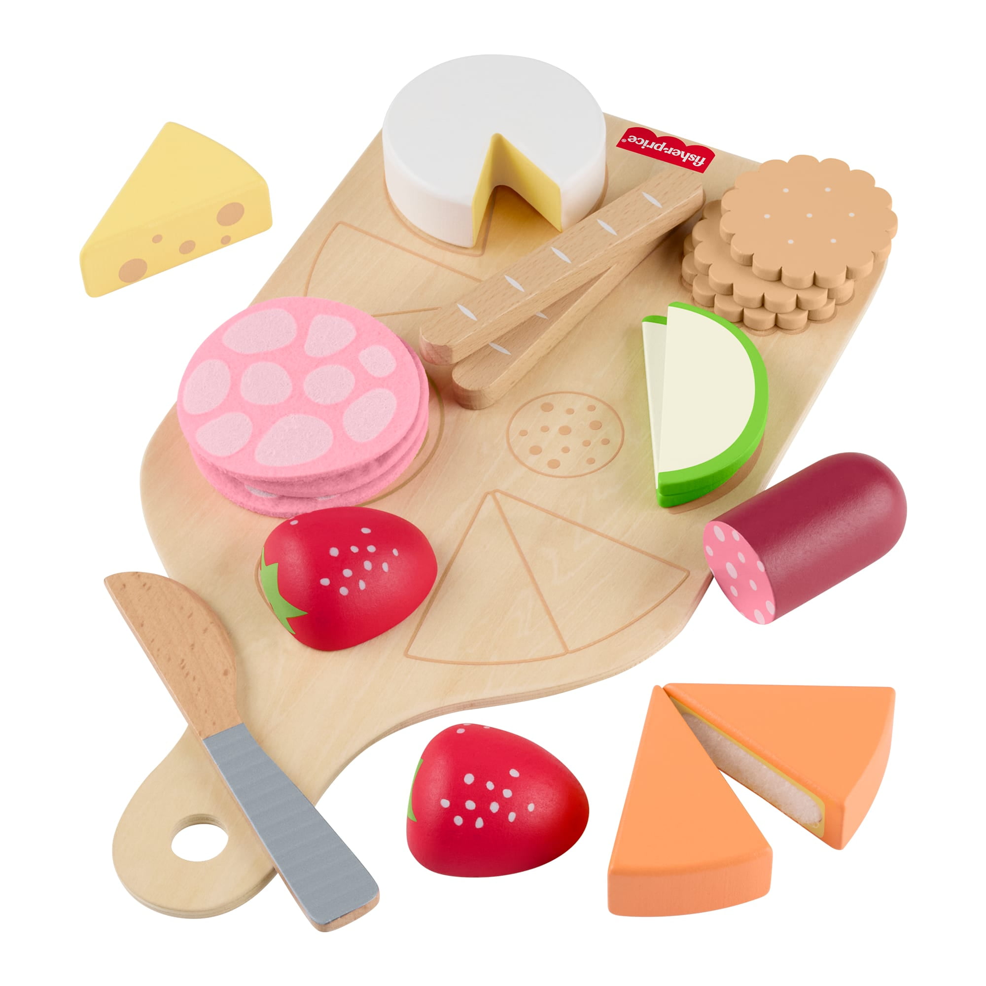 Click here for Fisher-Price Wooden Charcuterie Board Pretend Play... prices