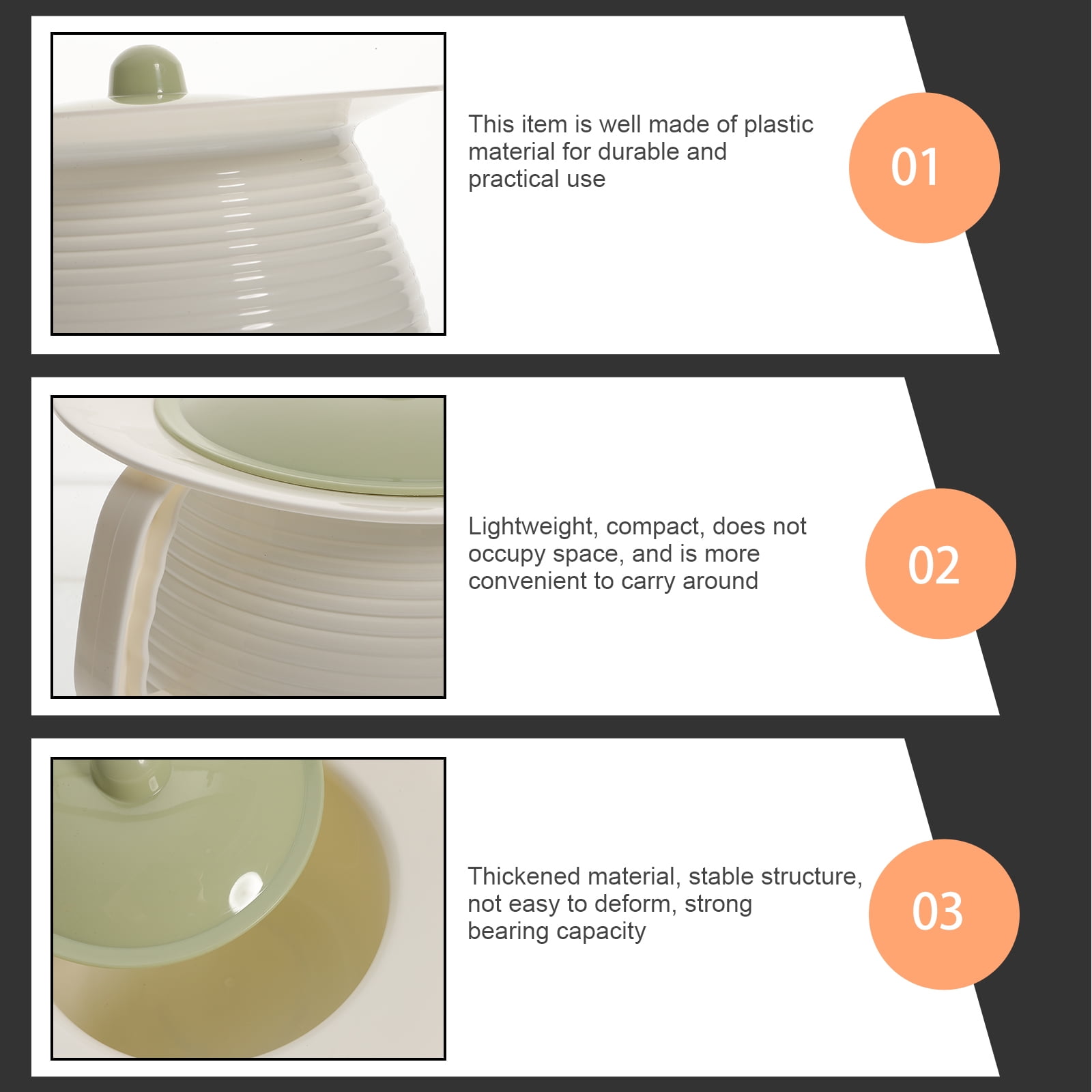 Chamber Pot Portable Toilet Kids Urinal Spittoon Urine Bucket Large Spitoon