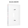 Fuzoiu United States Of America Print Single Duplex Outlet Cover Plate ...