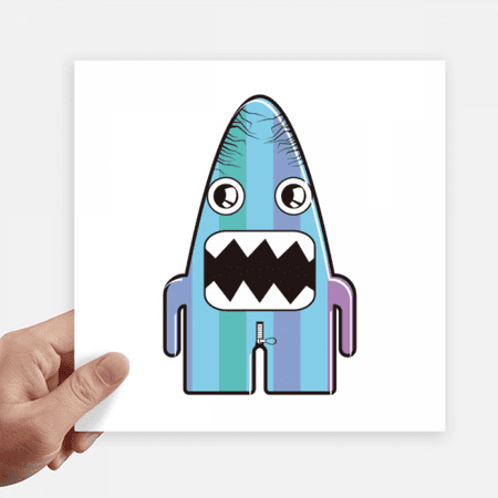 Universe Alien Monster Blue Monster Sticker Tags Wall Picture Laptop ...