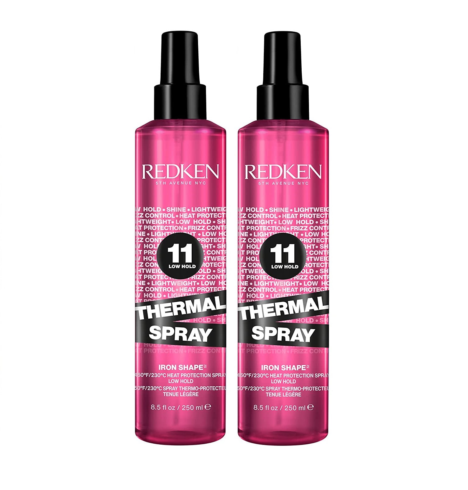 Redken Thermal Spray 11 LOW Hold | Thermal Smoothing Holding Spray 8.5 ...