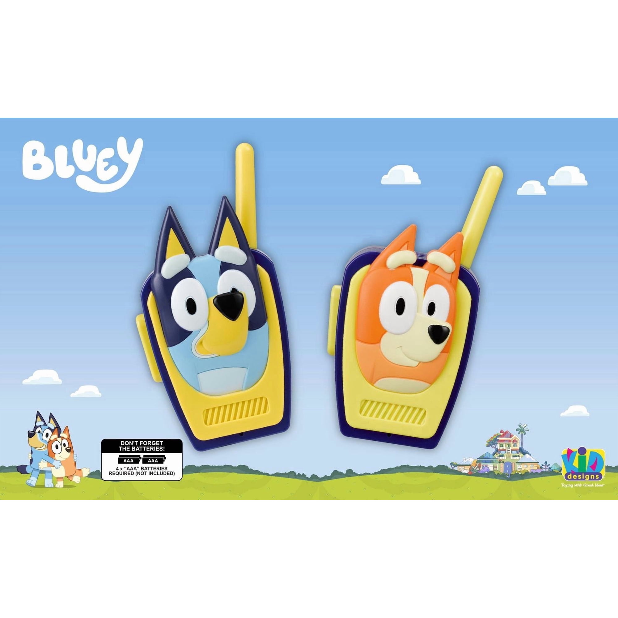 Click here for Bluey Toy Walkie Talkies For Kids  Indoor And Outd... prices