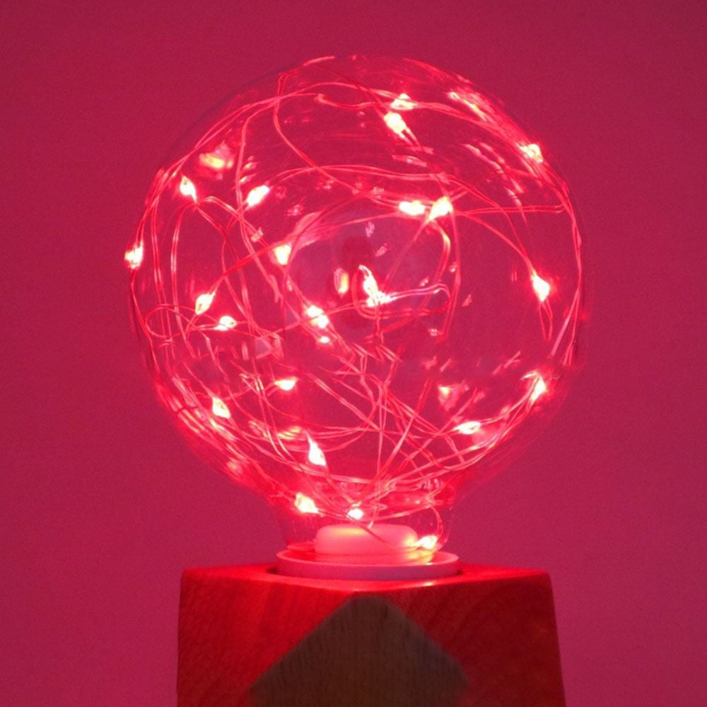 Magic DJ KTV Party Lamp 1W LED Stage Light Bulb Copper Wire Bulb ...