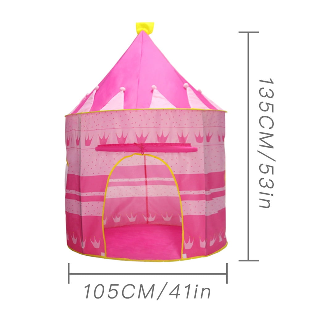 Portable Foldable Children's Play Castle Tent Indoor Outdoor Children's ...