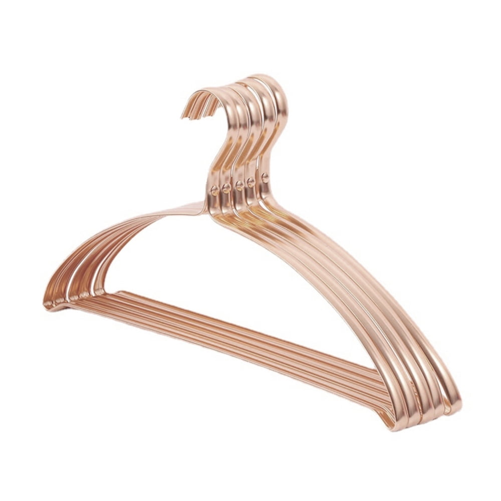 Solid Aluminum Alloy Clothes Hanger Circular Arc Design Clothes Hanger ...
