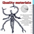 T13 3D Action Figure Set (Assembly Completed),Dummy Robot Titan 13 ...