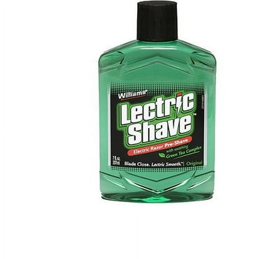 Williams Lectric Shave Liquid Pre-Shave for Electric Razor, Original 7 ...