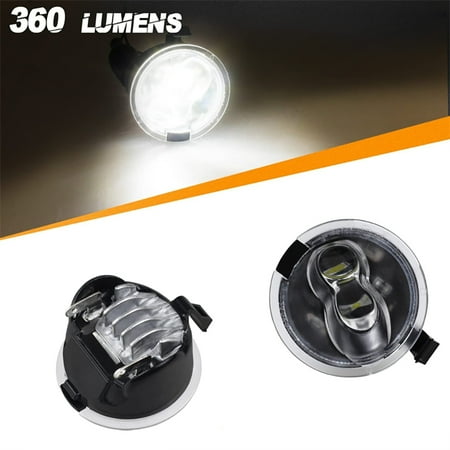 TOTMOX 1 Pair LED Car Side Mirror Puddle Light Replacement Lamp ...