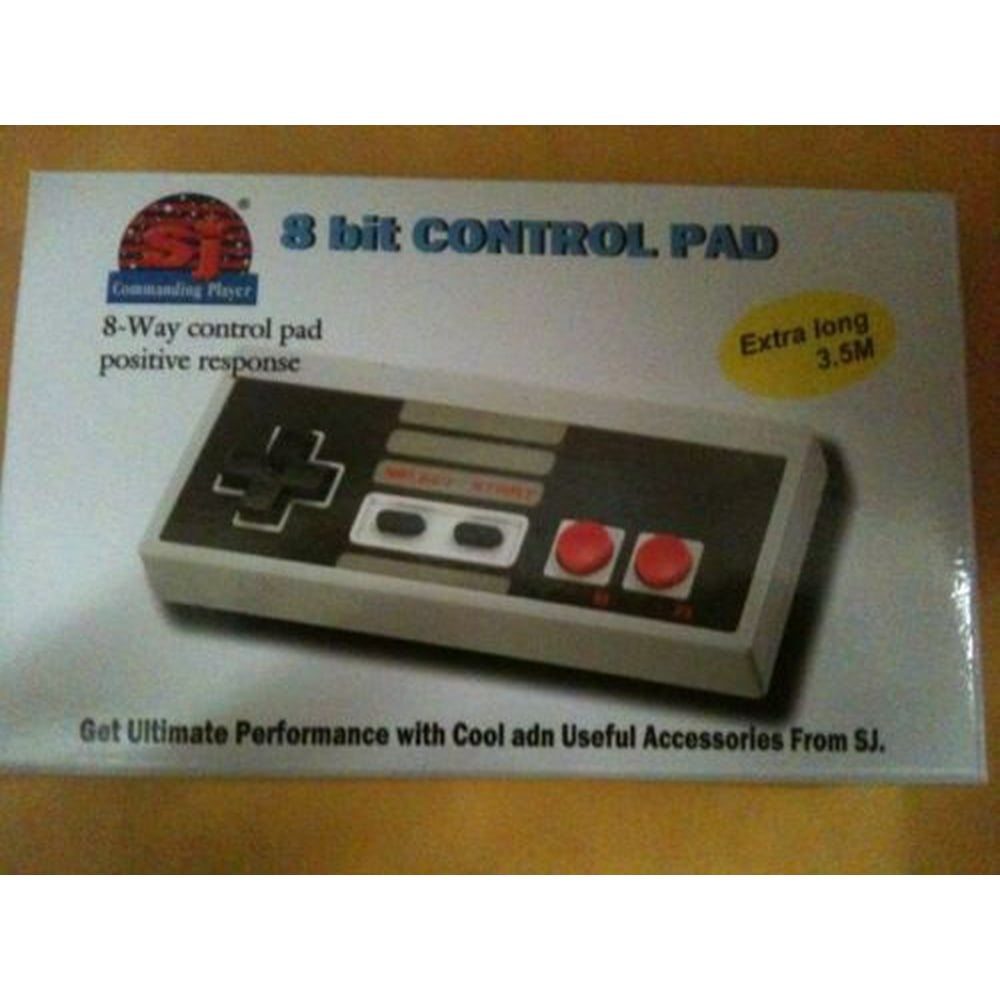 3x NEW 10 FT 8 Bit Controllers Control Pads in Boxes for Nintendo NES ...