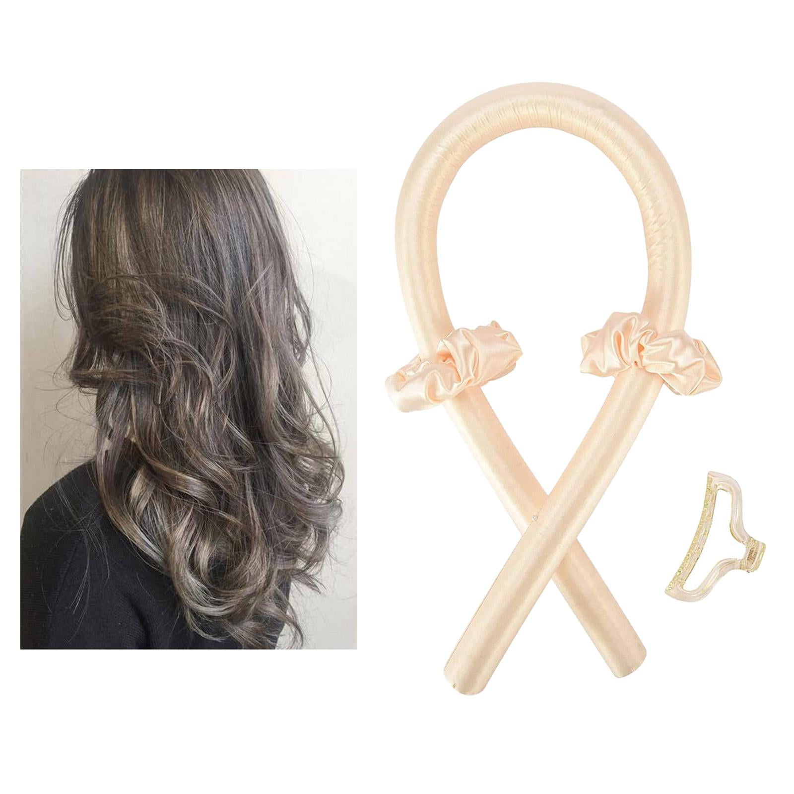 Durmiendo Heatless Curling Rod Diadema Lazy Curler Mujeres Soft Wave ...