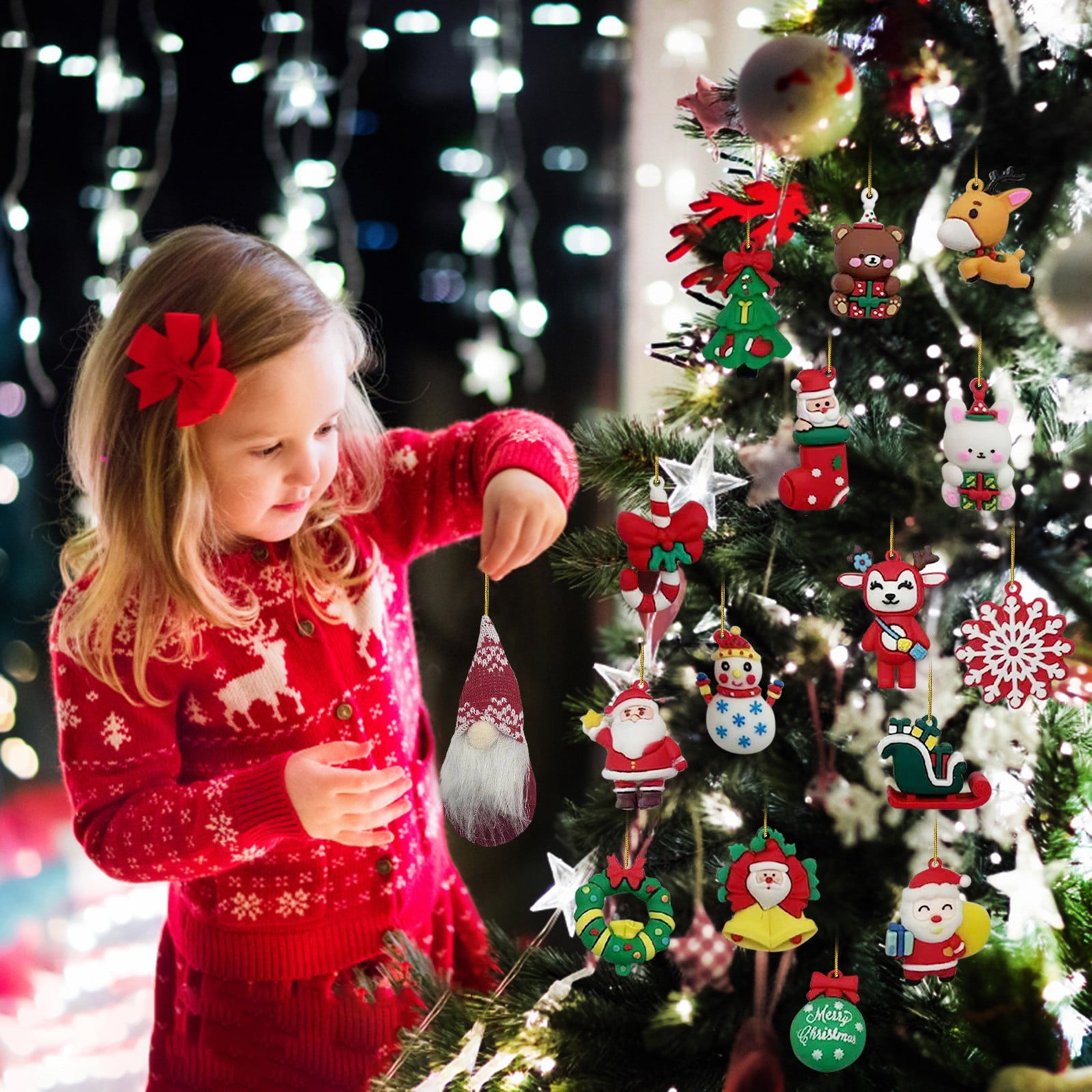 Calendario de Adviento de Navidad 2024, Calendario de Adviento de Gnomo de Navidad Calendario de ...