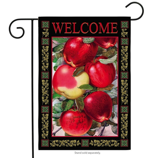 Dappled Apples Garden Flag Fall 12" x 18" - Walmart.com - Walmart.com