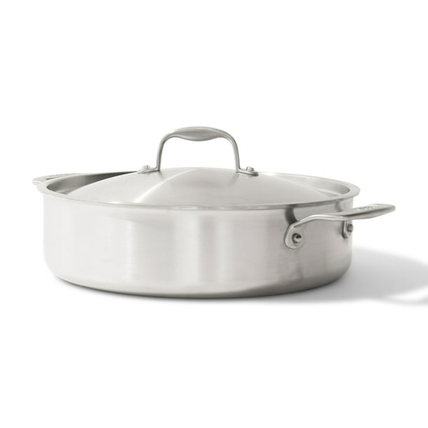 Made In Cookware - 6 Quart Stainless Steel Rondeau Pot w/ Lid - Walmart.com
