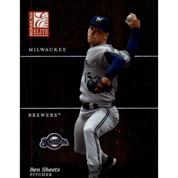 2003 Donruss Elite #124 Ben Sheets MLB Baseball Trading Card - Walmart.com
