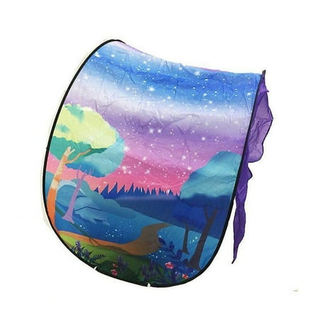 Fancy Dream Tents Kid Child Unicorn Space Foldable Tent Indoor Bed ...