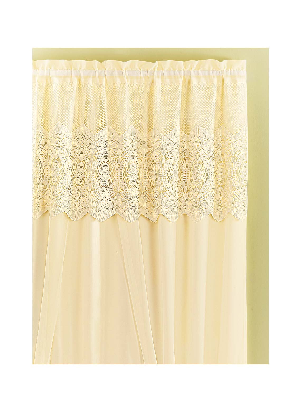 Joelle Lace Curtain - Walmart.com