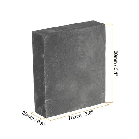 Greenne High Purity 99,9% Fine Graphite Graphite Ingot Blank Block ...
