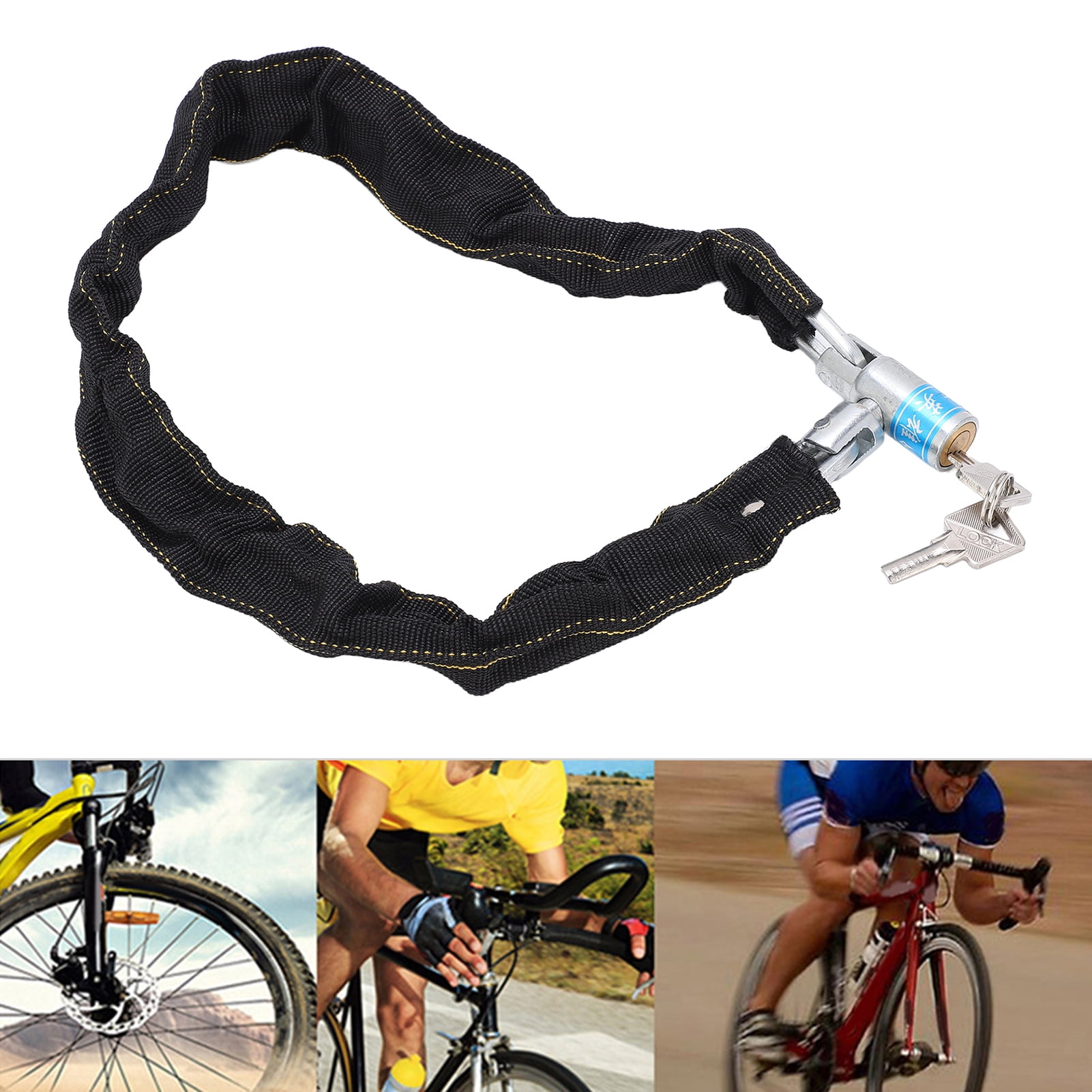 Click here for Fdit Bike Locks bicycle Chain Lock Anti Theft Secu... prices