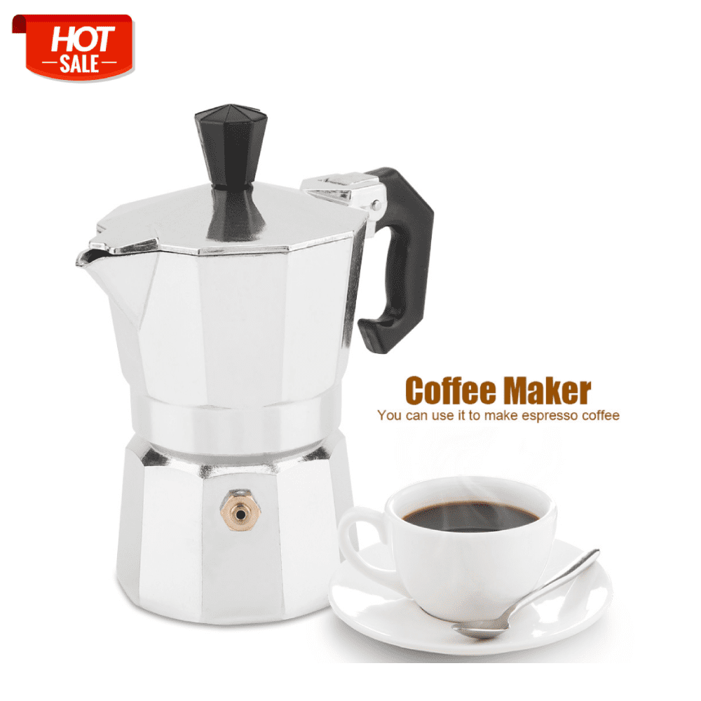 Click here for Fdit Moka Pot 30ml 1 Cup Aluminum Italian Type Mok... prices