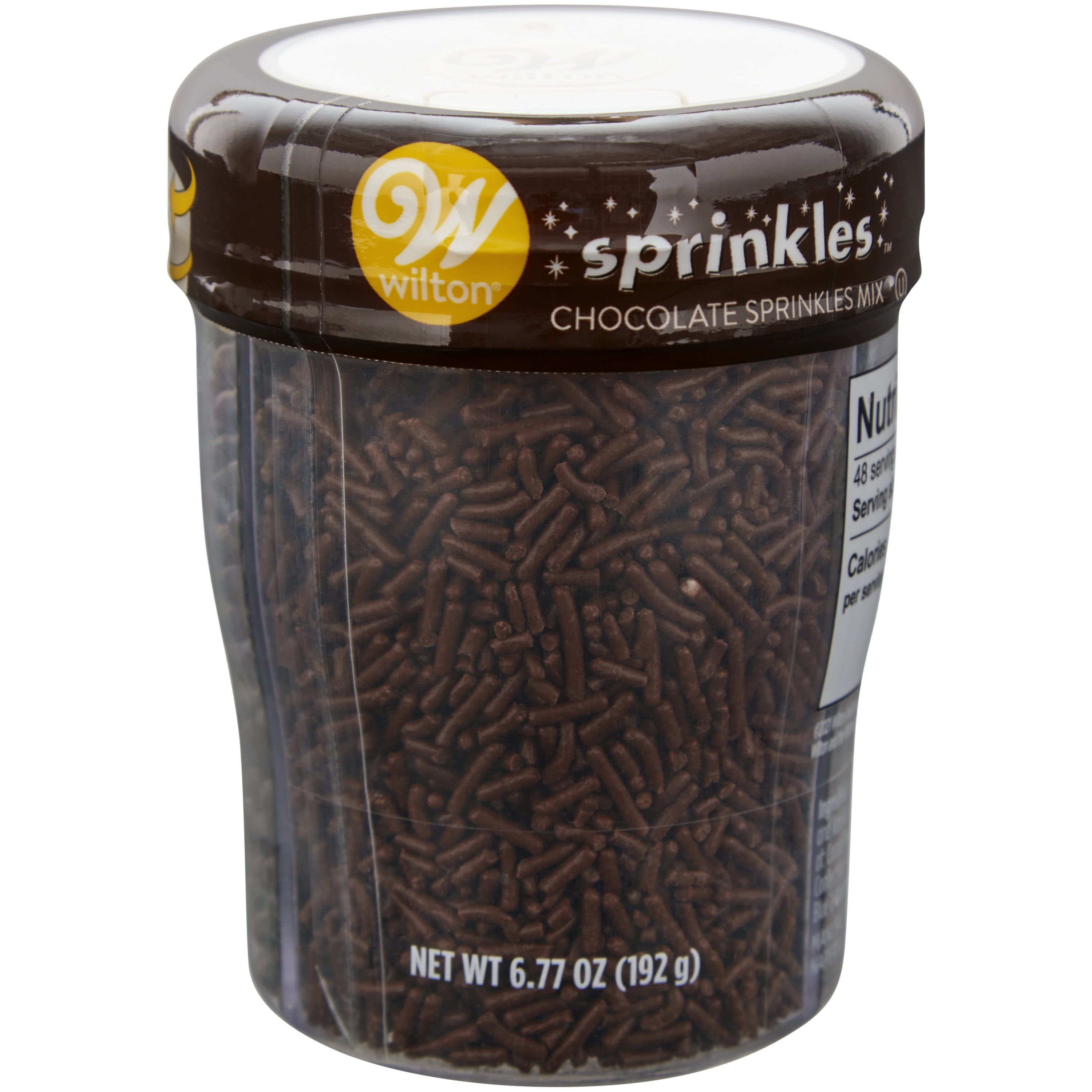 Wilton Traditional Chocolate Variety 3-Cell Sprinkle Mix, 6.77 oz ...