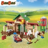 BanBao EcoFarm Life on the Farm Building Blocks Series with Animals and ...