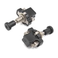 Unique Bargains 2pcs Thread Vehicle Auto Car ON-OFF Push-Pull Switch DC ...