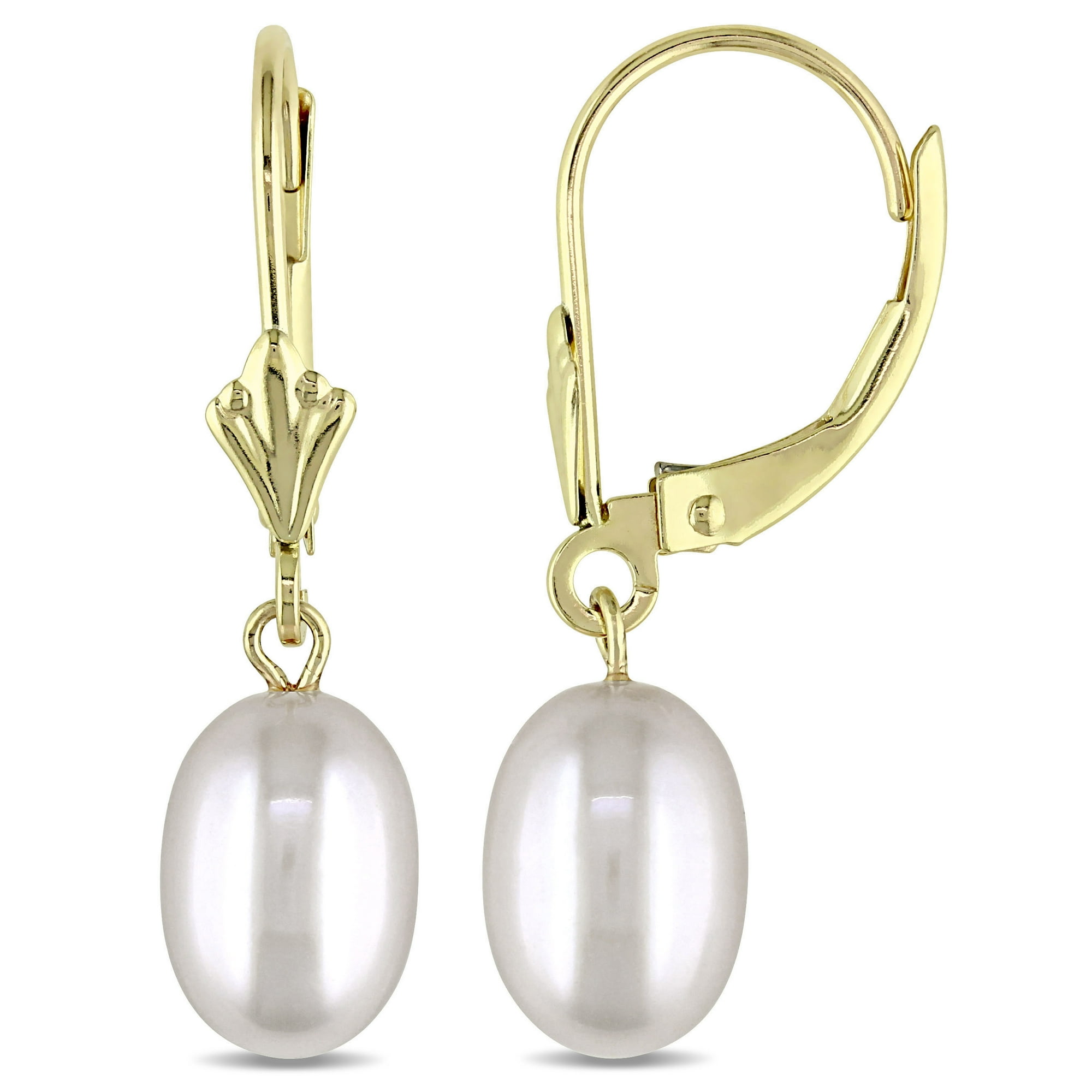 Click here for Miabella 6-7mm Freshwater Cultured Pearl 10kt Yell... prices