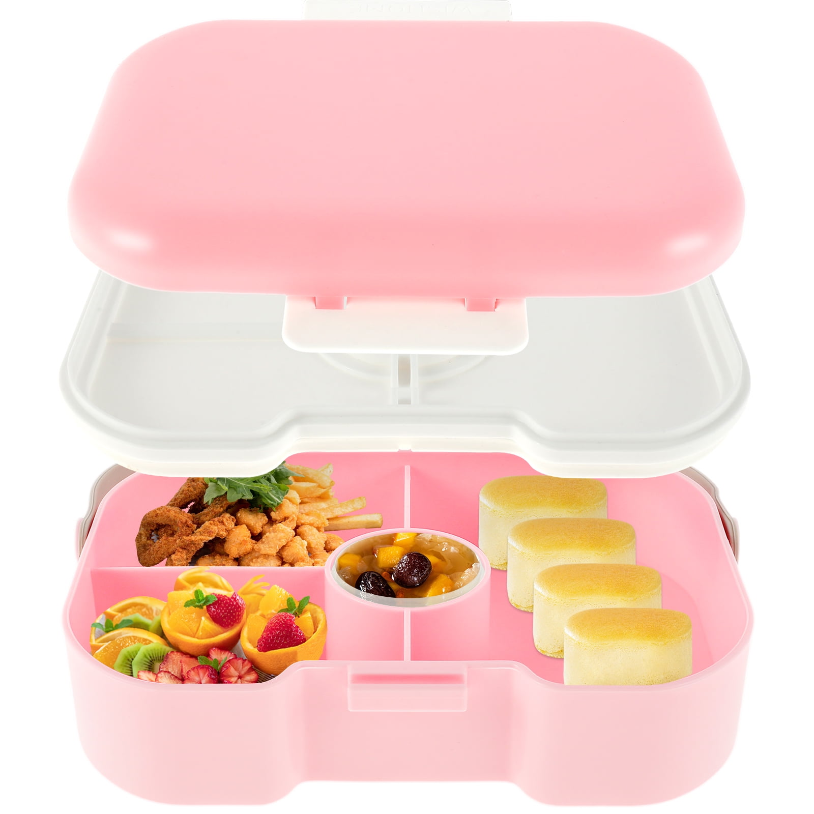 Gpoty 1300ML Bento Box,Large Capacity Bento Lunch Box with 5 ...