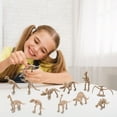 Clearance! 12Pcs Dinosaur Skeletons Assorted Dinosaur Skeleton Toy ...