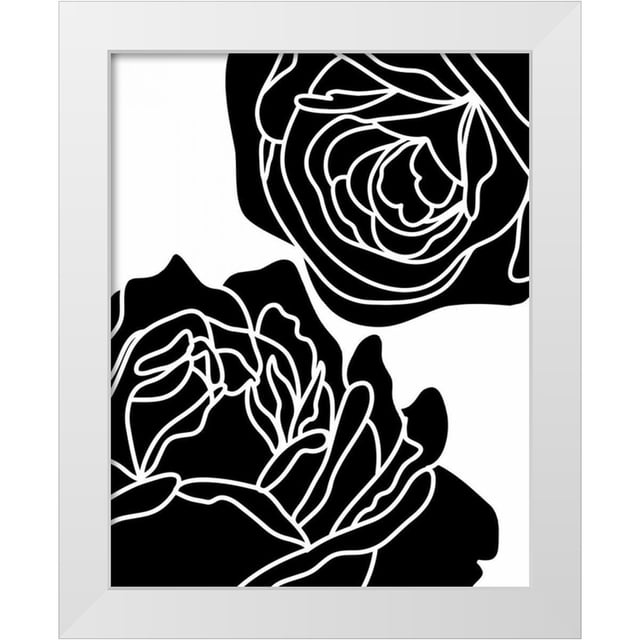Robinson, Tamara 15x18 White Modern Wood Framed Museum Art Print Titled ...