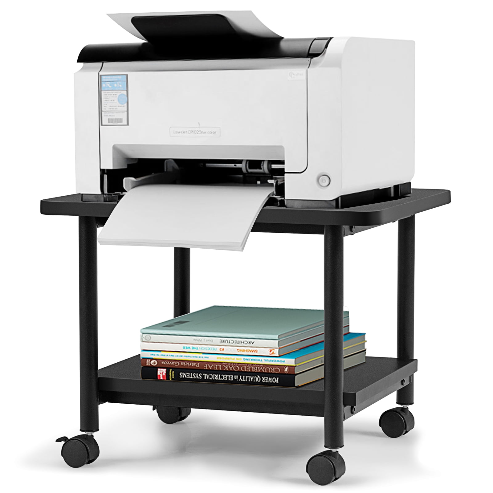 Click here for Patiojoy 2-Tier Rolling Under Desk Printer Cart Wi... prices