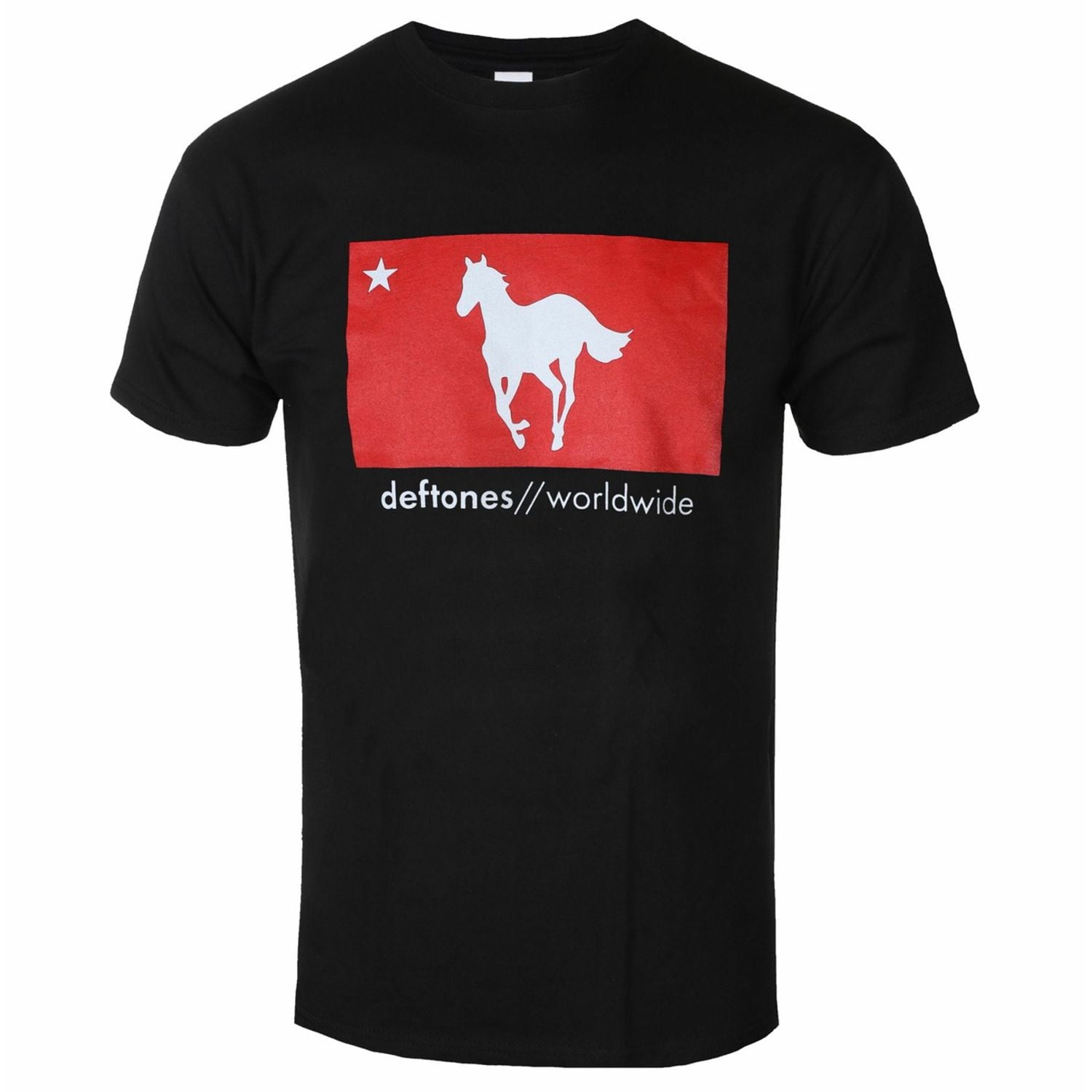 Click here for Deftones Adult Star & Pony Cotton T-Shirt Xl prices