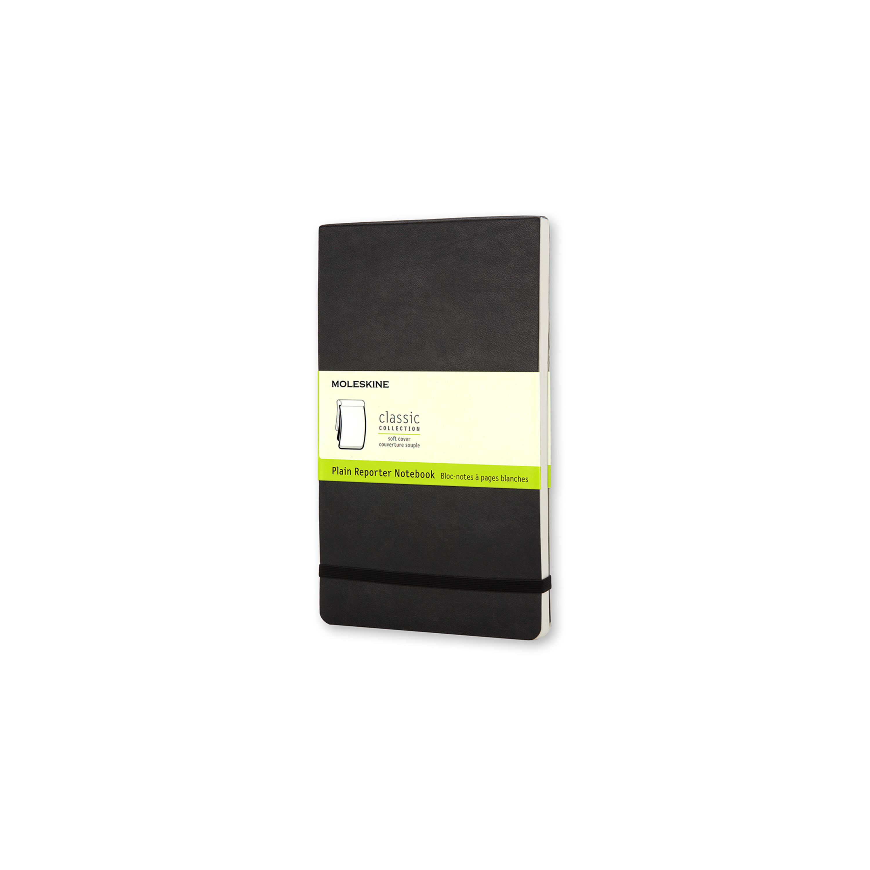 Moleskine Soft Reporter Notebook, 5" x 8.25", Large, Plain - Walmart.com
