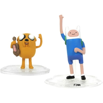 Adventure Time Collector's Pack Finn & Jake 2" Mini Figure, 2 Pack ...