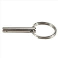 4 Pcs Quick Release Pin 1/4 inch, Full 316 Stainless Steel, Bimini Top ...