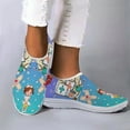 Gradient Women's Nursing Shoes Cute Cartoon Nurse Doctor Medical Print ...