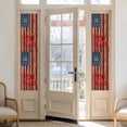 America Years Window Privacy Film, Independence Day Patriotic Red Blue ...