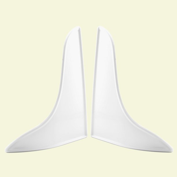 Prime-Line Products M 6086 10-3/4 in. White Plastic, Curved Splash ...