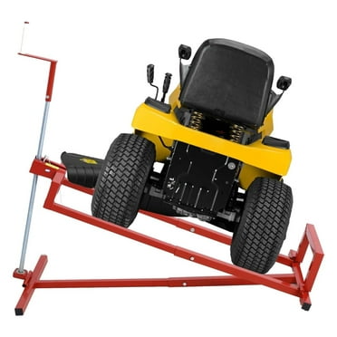 Ohio Steel Zero Turn Lawn Mower Tractor Lift for Maintenance, Black/Red ...