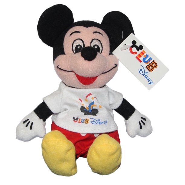 Disney Plush: Mickey Mouse- Club Disney | Stuffed Animal - Walmart.com
