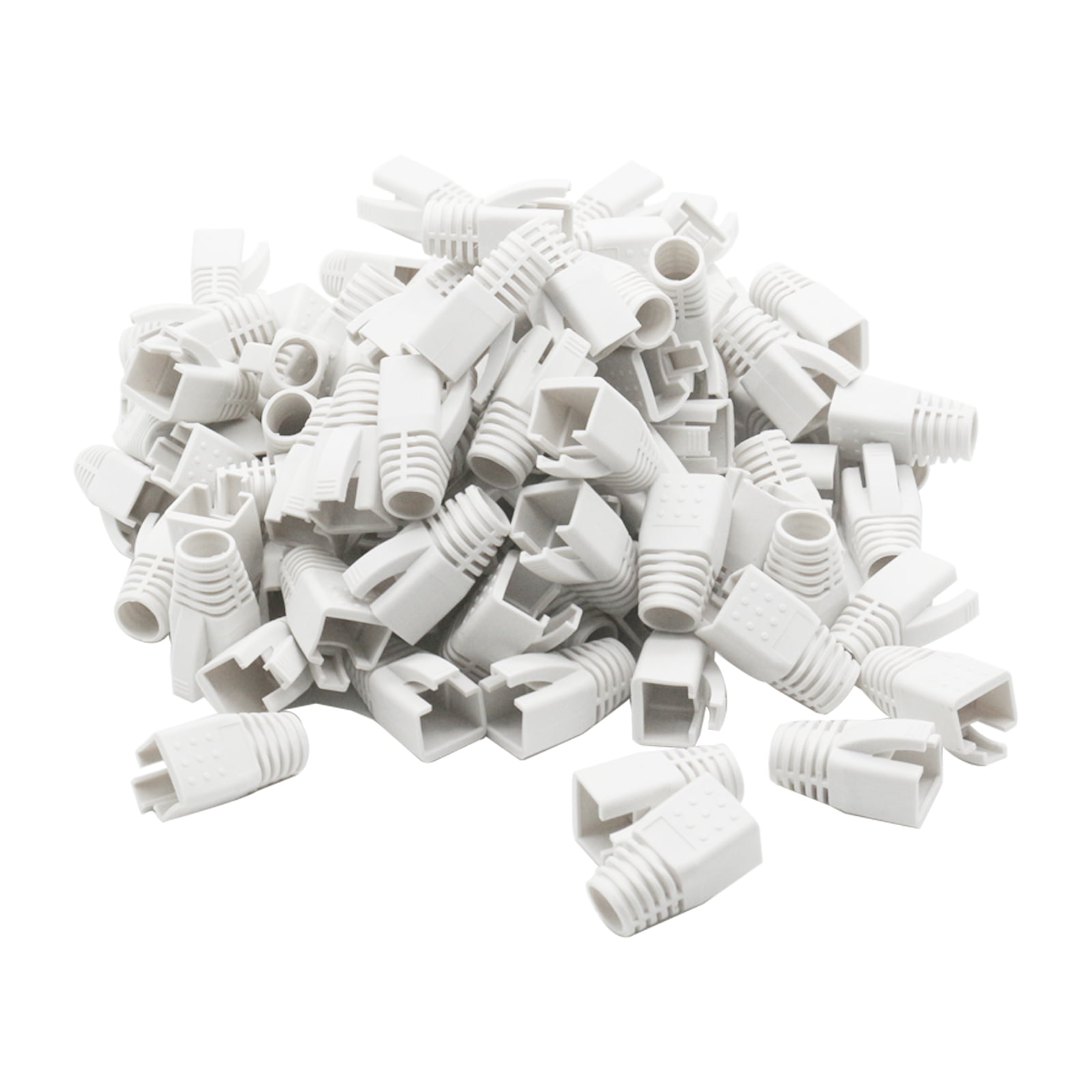 YIOVVOM Soft Plastic Ethernet RJ45 Cable Connector Boots Cover Network ...