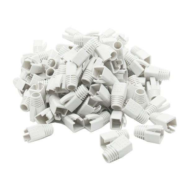 YIOVVOM Soft Plastic Ethernet RJ45 Cable Connector Boots Cover Network ...