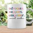 Advocate Support Empower Cute Social Worker Graduation Msw Coffee Mugs ...