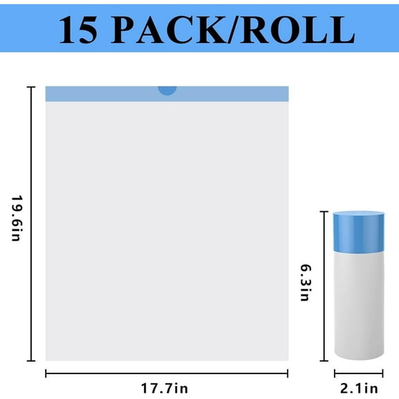 ACDANC 10-Pack Cat Litter Box Liners - Reusable Sifting Litter Box ...
