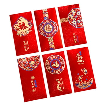 ThxToms Red Envelopes Chinese New Year, 36pcs Money Envelopes for Cash ...