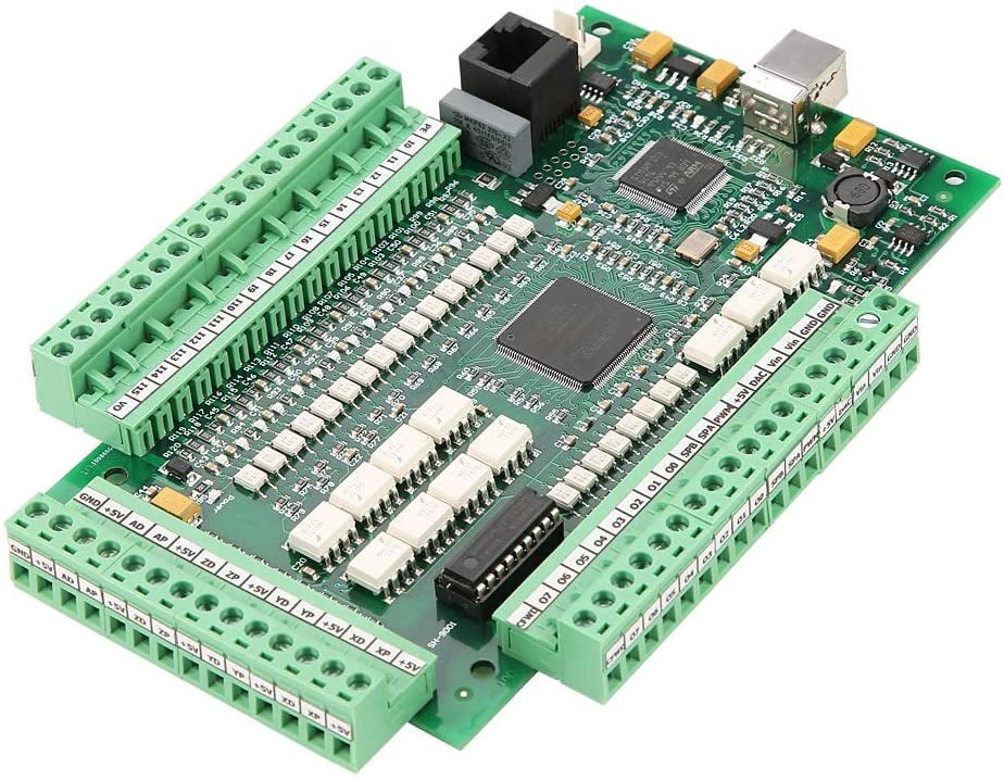 Mach3 Motion Card 3/4 Axis USB CNC E-Cut Motion Control Card for CNC ...