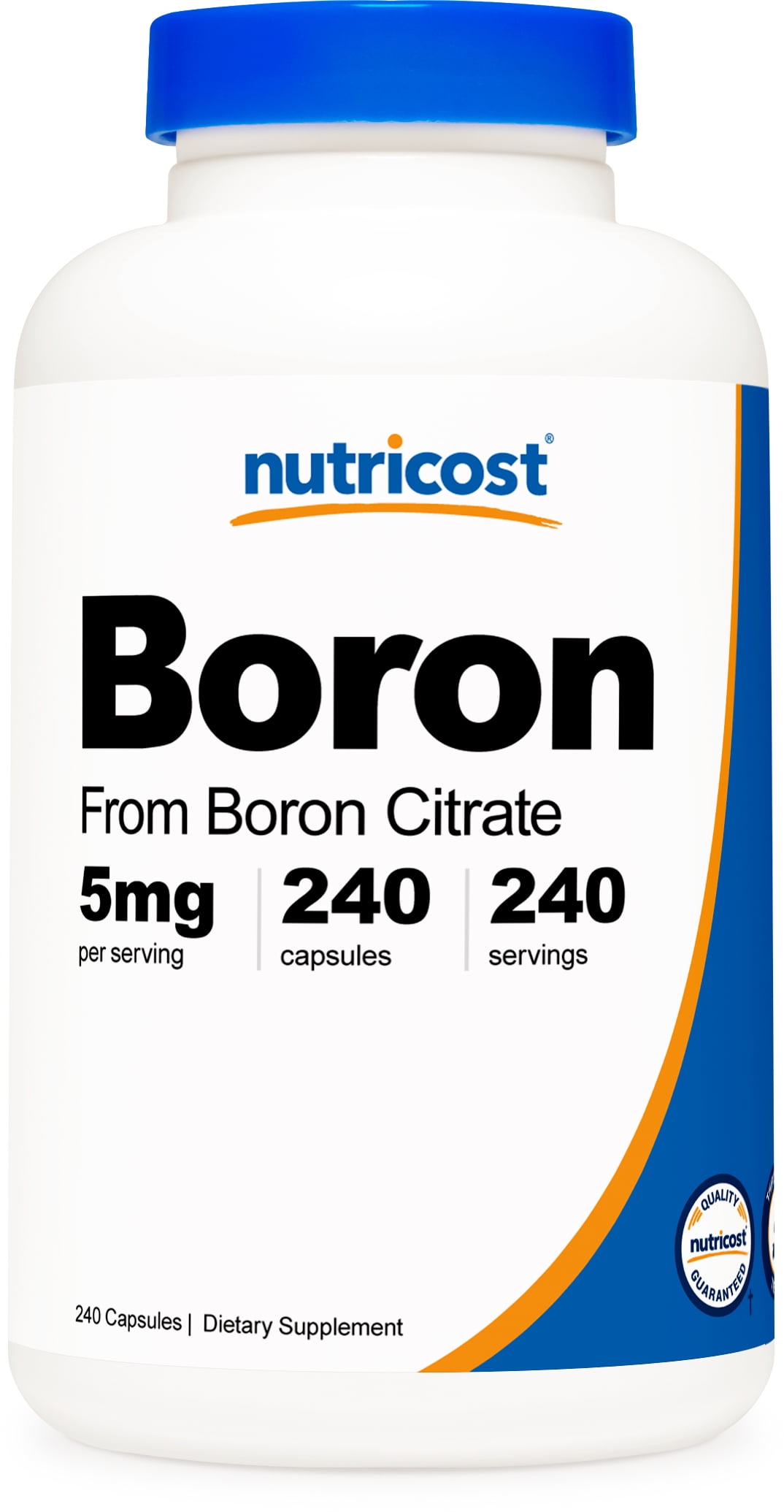 Nutricost Boron Capsules 5mg per Serving (240 Vegetarian Capsules ...