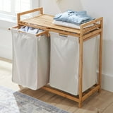 Free Shipping! Better Homes & Gardens Dual Compartment Bamboo Laundry ...
