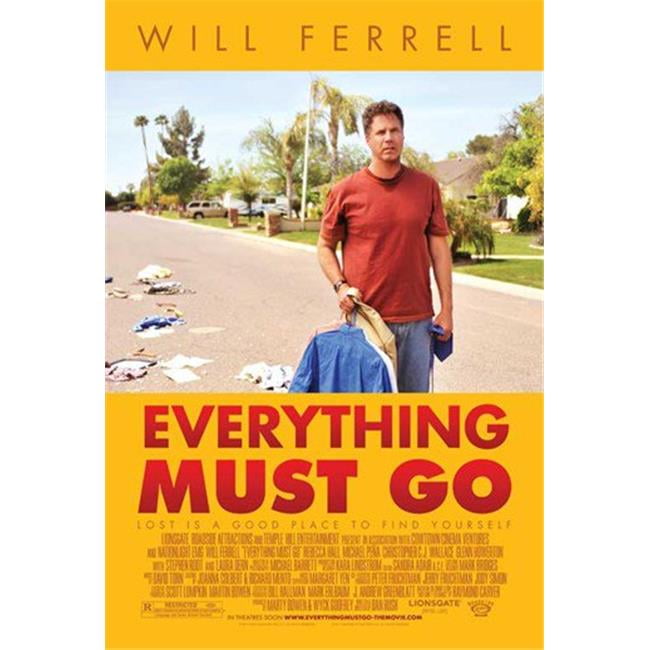 Posterazzi MOVAB66293 Everything Must Go Movie Poster - 11 x 17 in ...